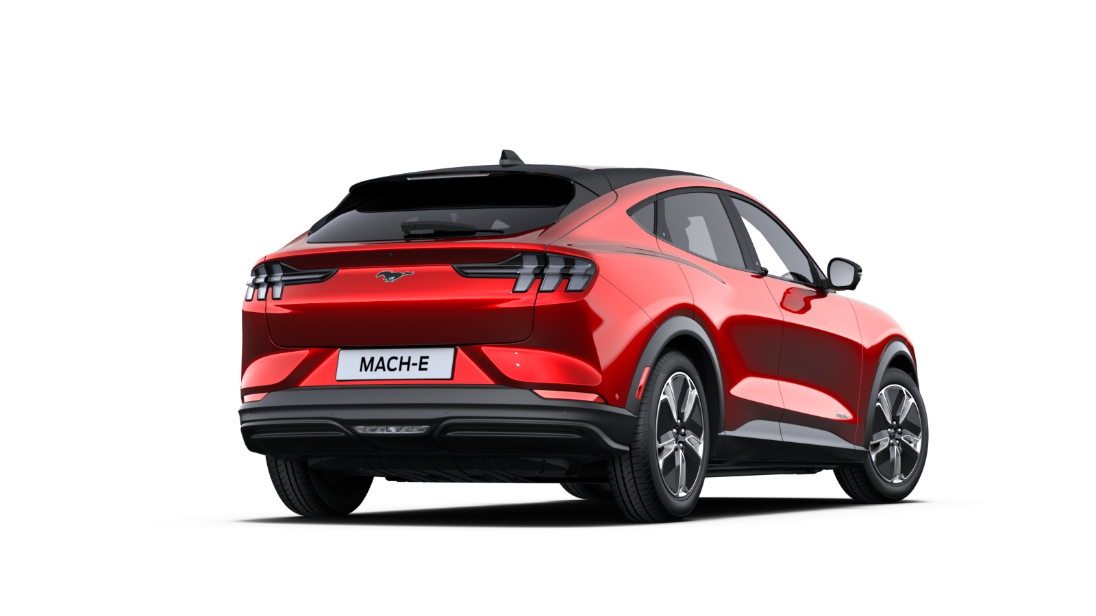 Der vollelektrische Ford Mustang Mach E SUV Ford DE